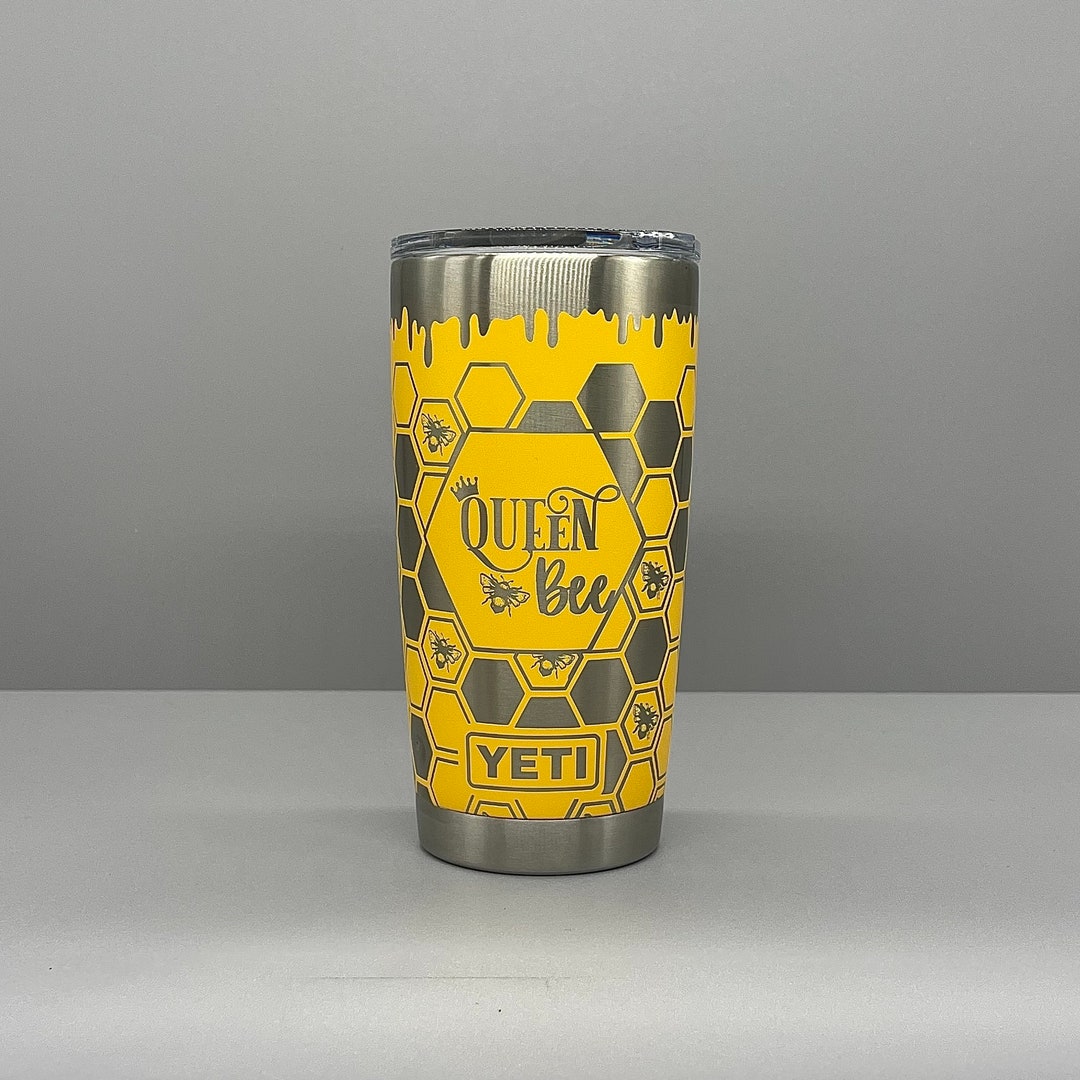 Yeti 20oz Queen Bee Honey Drip - Etsy