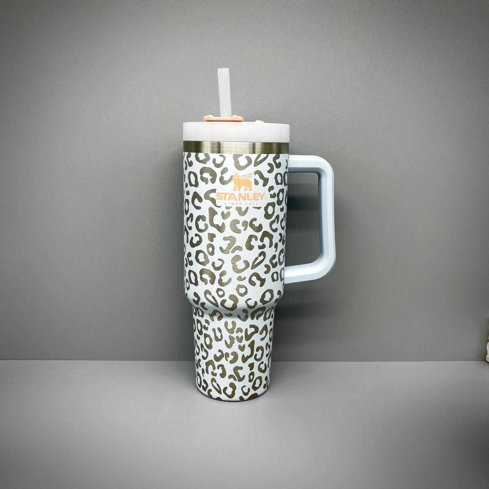 Stanley 40oz Leopard Tumbler Etsy