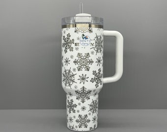 Stanley Winter Wonderland Personalized Laser Engraved 40oz, 30oz, and ...