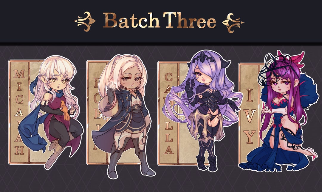 Fire Emblem Princess Stickers Batch 3 - Etsy