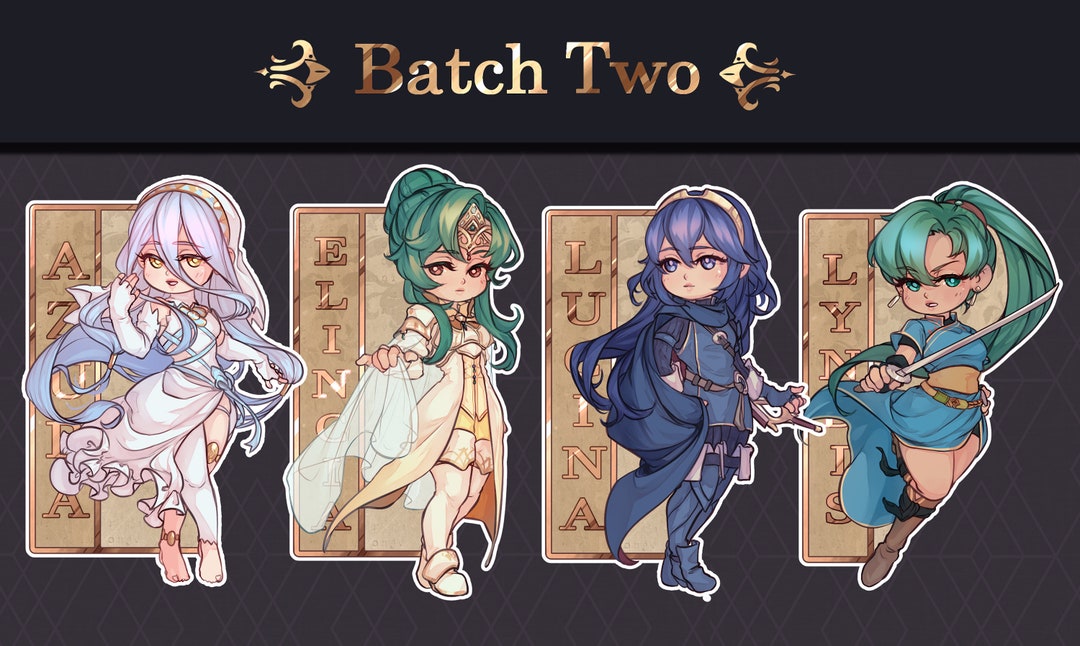 Fire Emblem Princess Stickers Batch 2 - Etsy