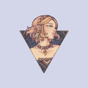 Princess Zelda Stickers - Etsy