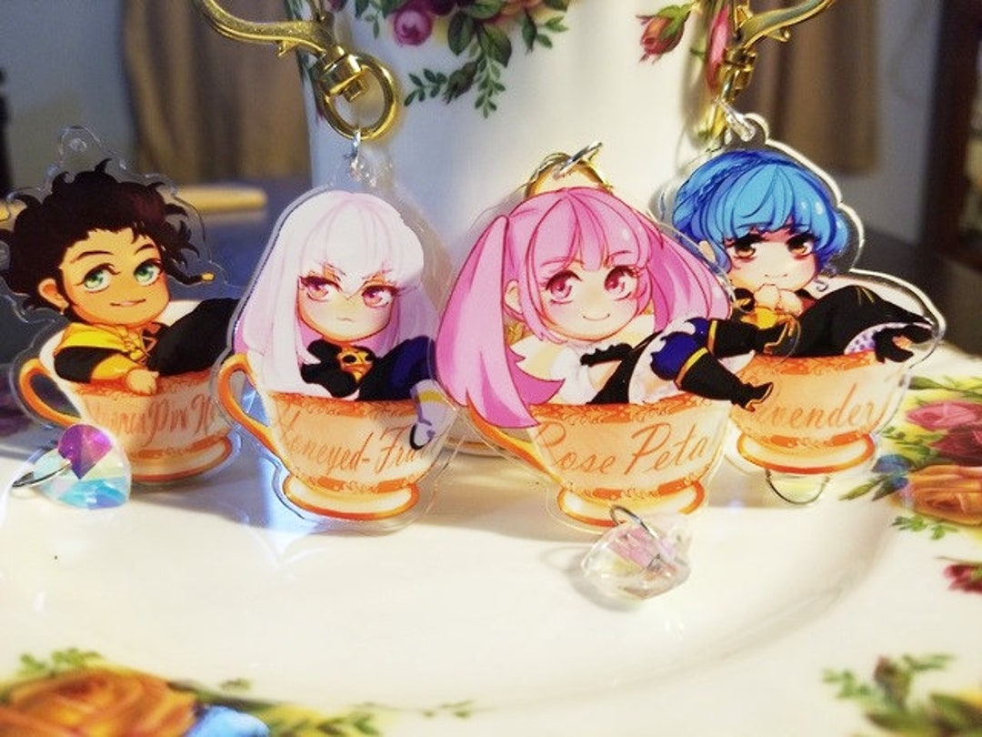 Golden Deer Tea Party Acrylic Charms Fire Emblem Three Houses FE3H - Etsy