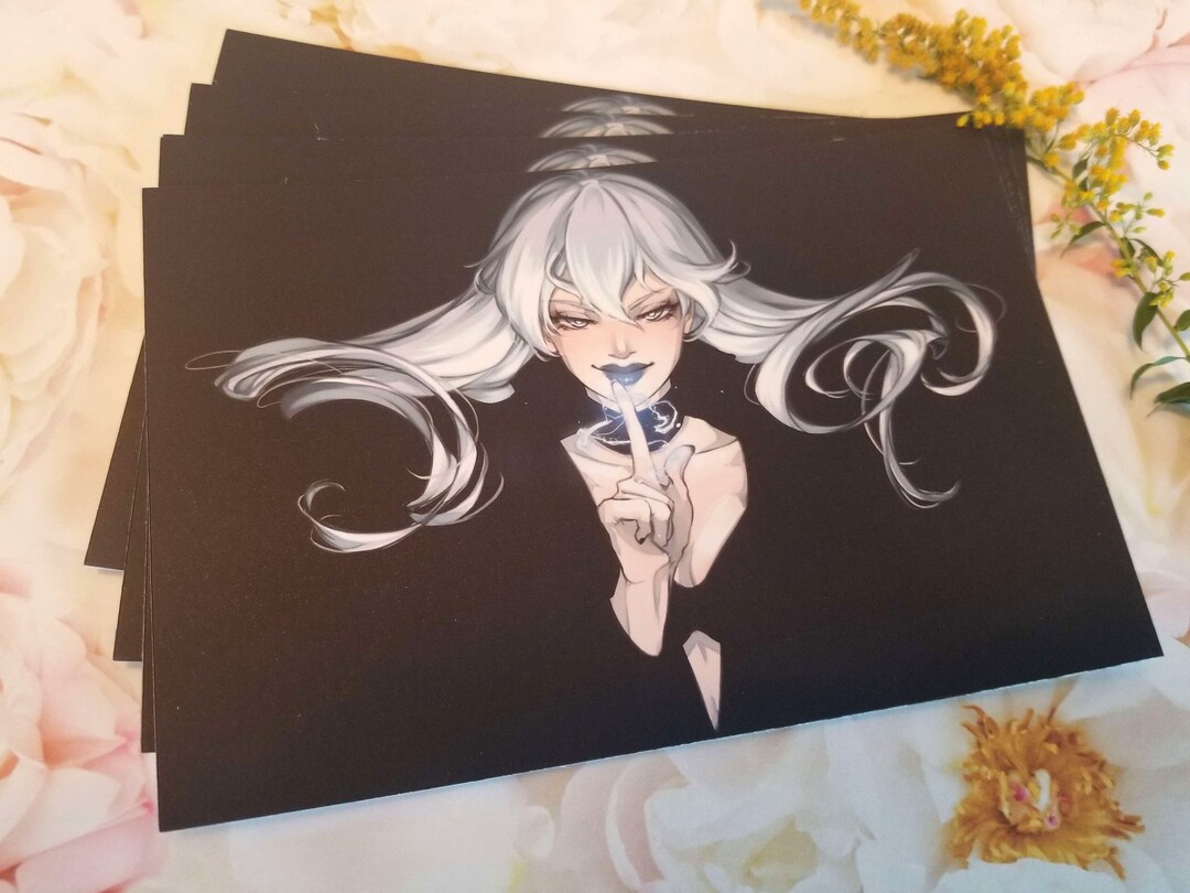 Nemissa Postcard Print | Shin Megami Tensei Soul Hackers - Etsy