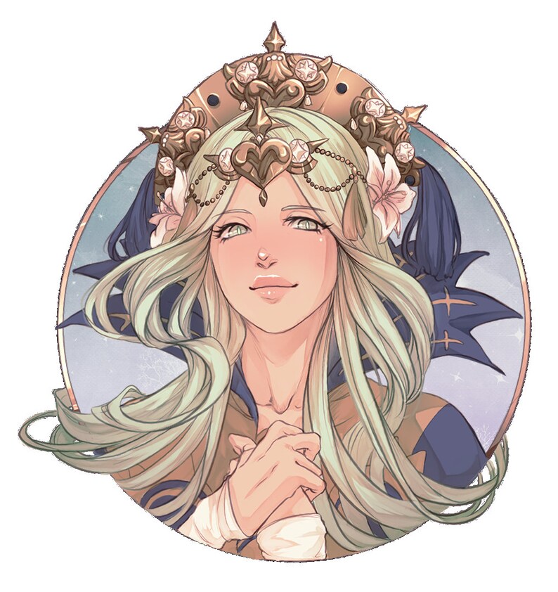 Divine Dragon Stickers Fire Emblem Mila Rhea Tiki Naga - Etsy