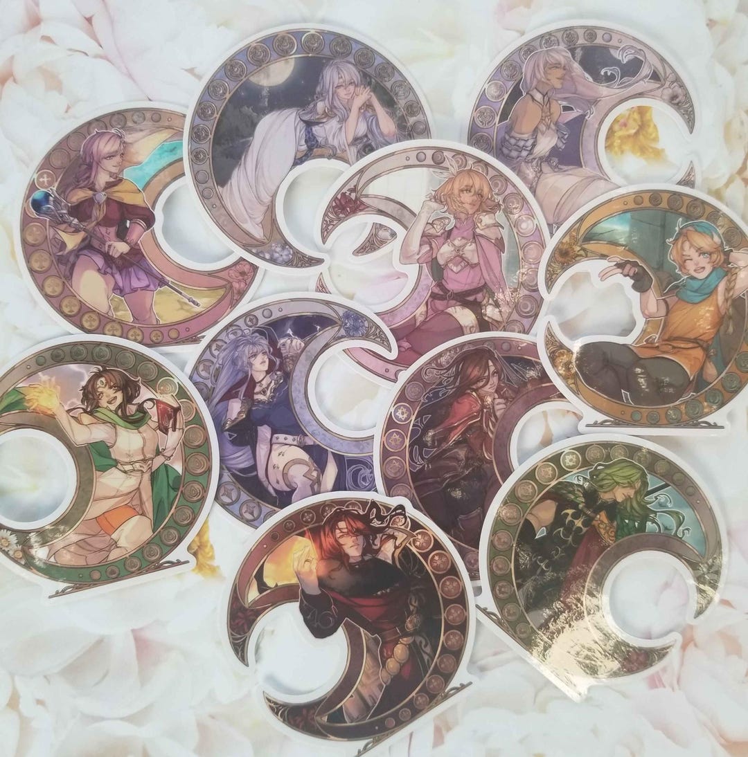 Jugdral | Fire Emblem Crescent Stickers - Etsy