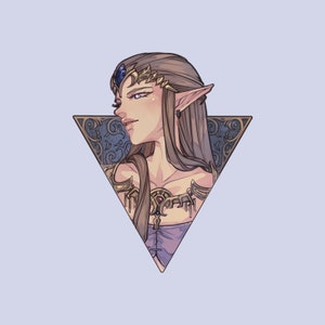 Princess Zelda Stickers - Etsy