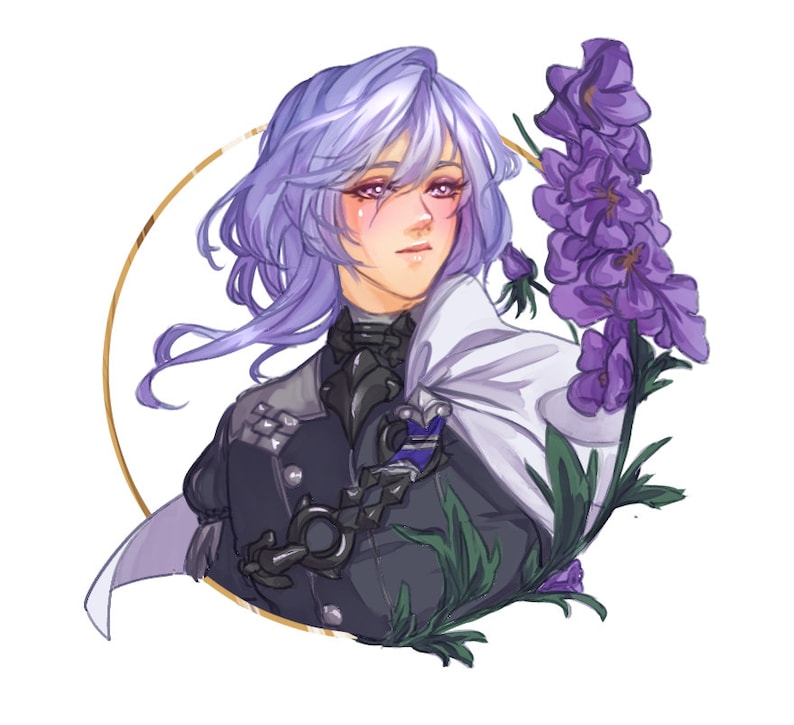 FE3H Fire Emblem Three Houses Lord Foil Vinyl Stickers Claude - Etsy