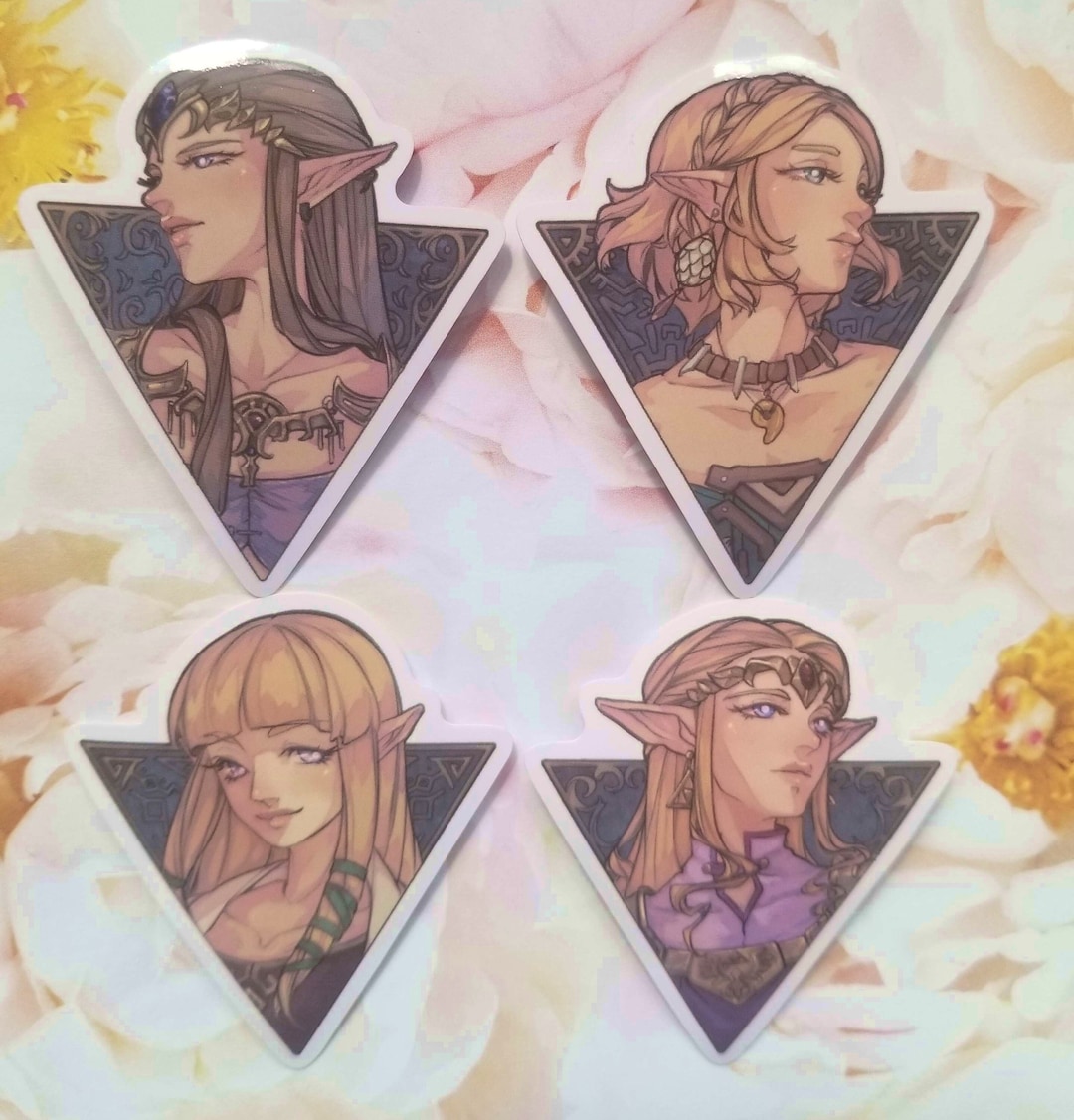 Princess Zelda Stickers - Etsy