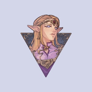 Princess Zelda Stickers - Etsy
