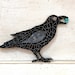 Raven DIY Stained Glass Mosaic Kit - Etsy