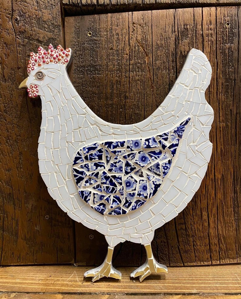 Chicken Mosaic Kit - Etsy