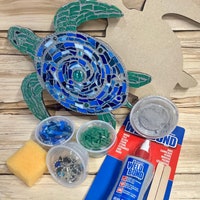 Turtle Mosaic - Etsy