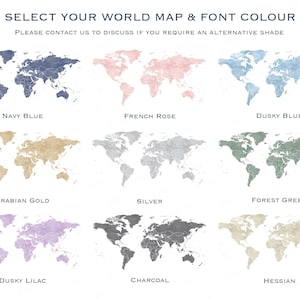 Travel Theme Table Numbers for Wedding | Destination Table Names ...