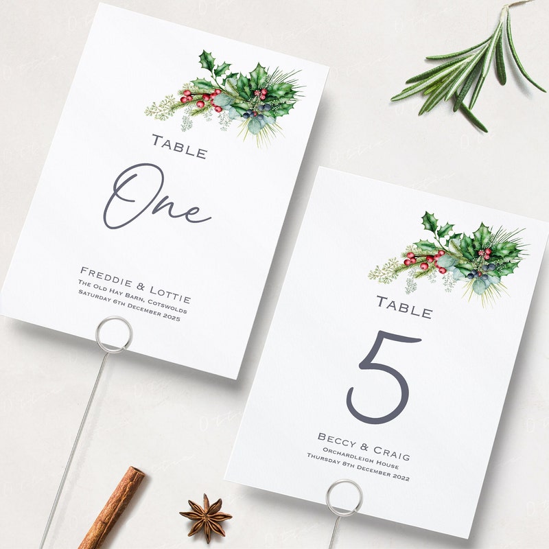 Christmas Table - Etsy