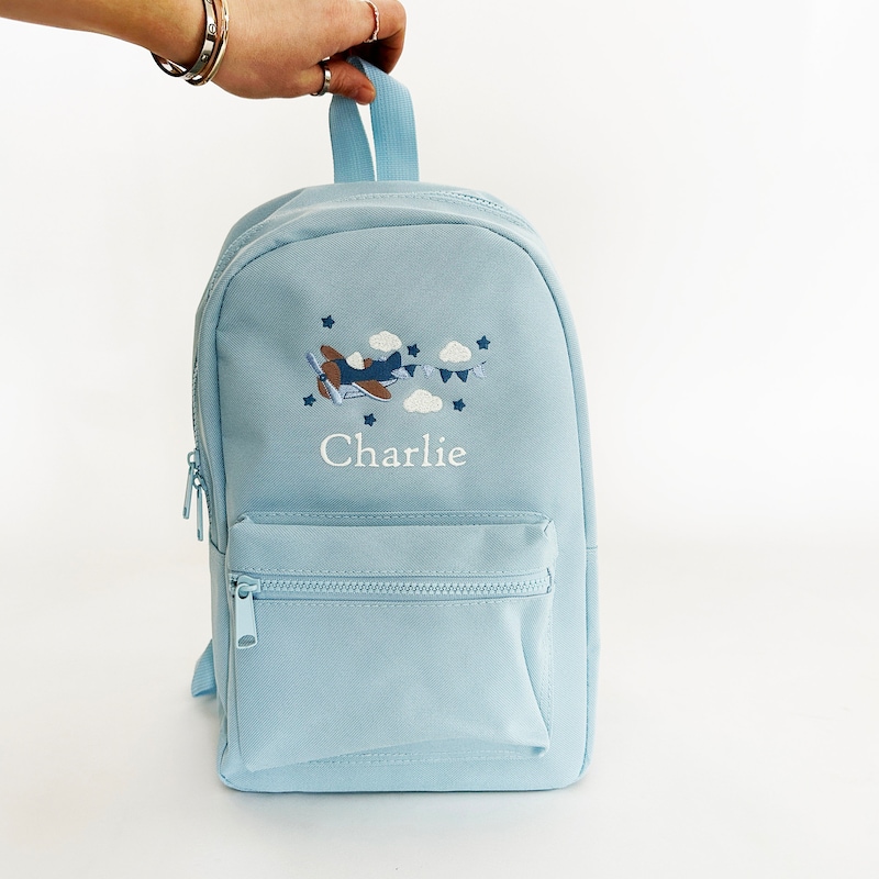 Airplane School Backpack - Etsy