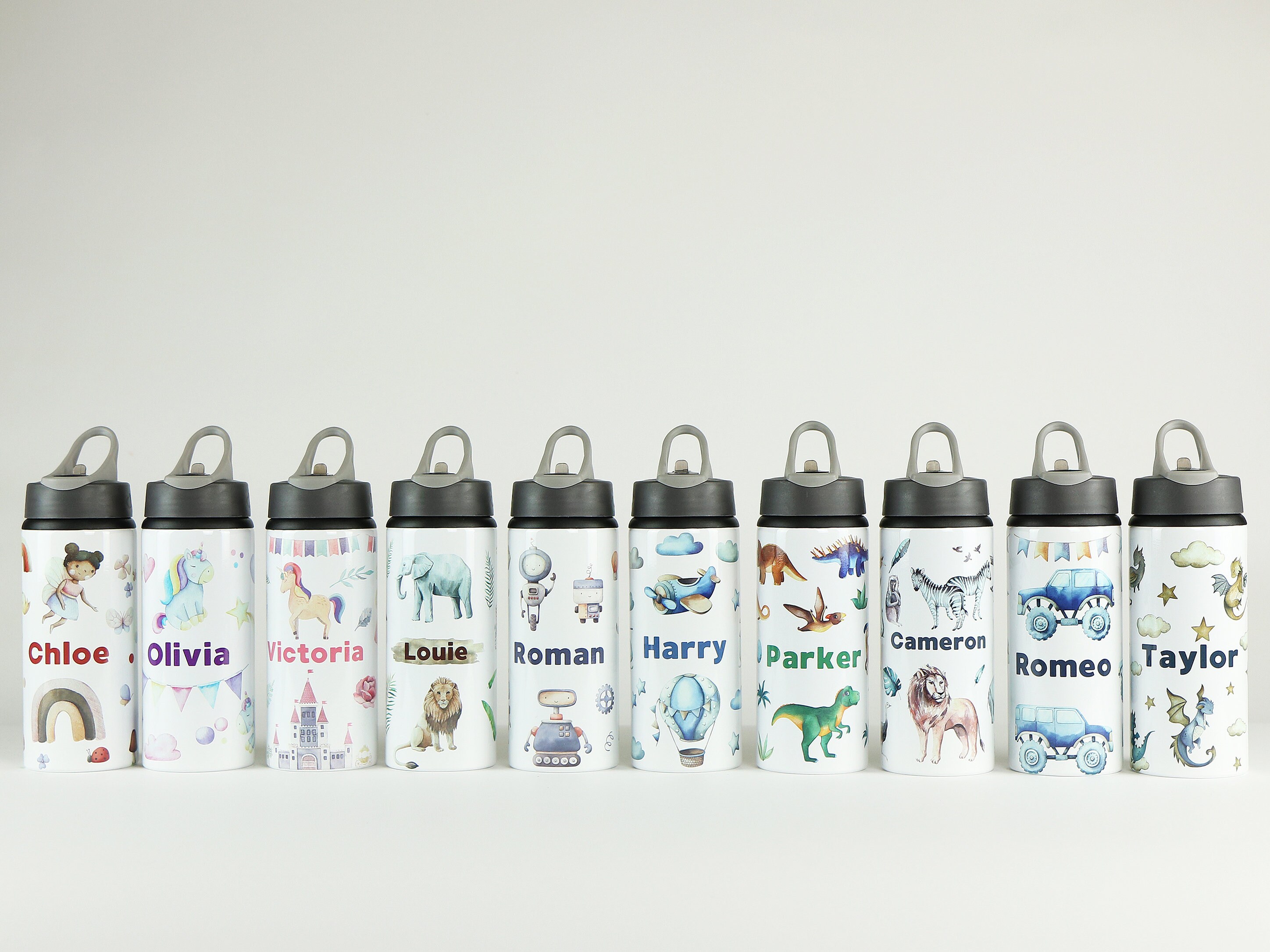 Personalised Water Bottle Perfect for School Nursery Gym - Etsy