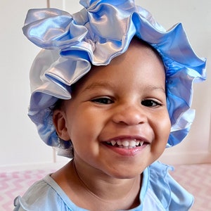 Child’s Super Soft Double Satin Lined Bonnet | Baby Stretch Bonnet ...