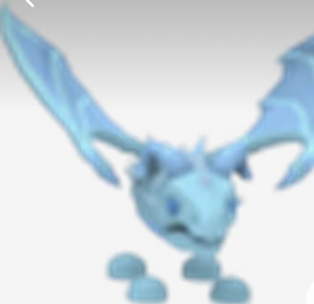 Adopt Me Frost Dragon - Etsy