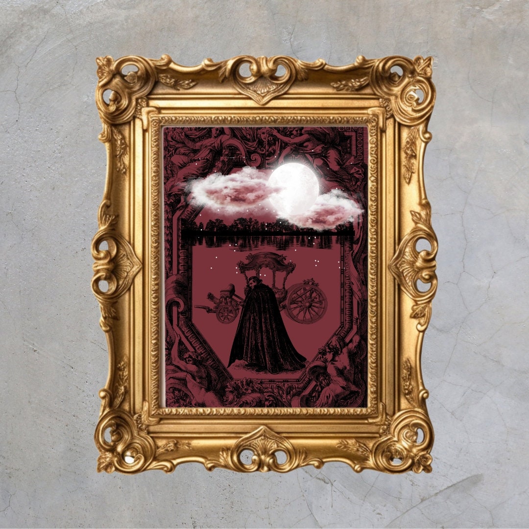 Dracula's Carriage Gothic, Moody, Dark Academia, Vampire, Fantasy ...