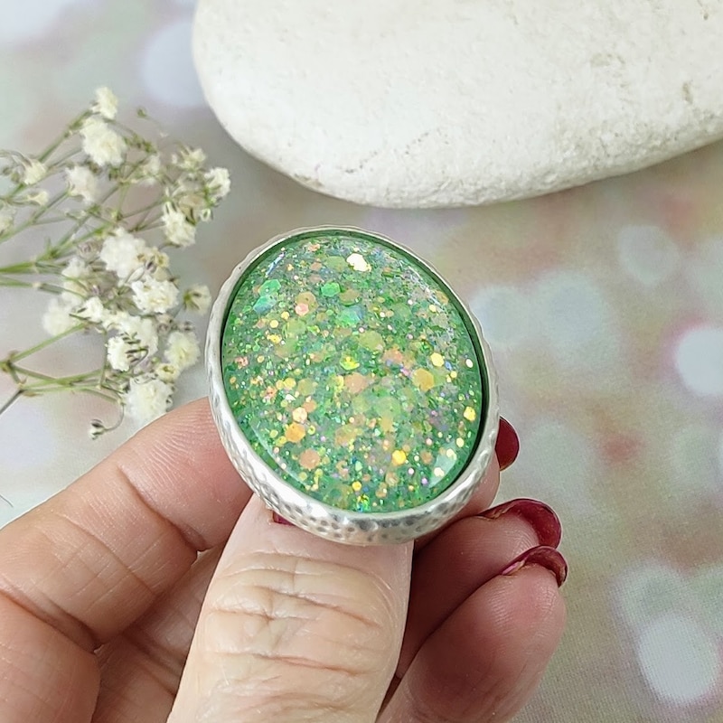 Sparkly Rings - Etsy