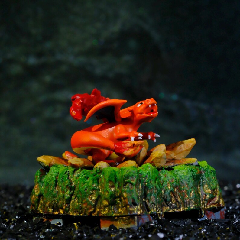 Charizard Pokemon Artisan Keycap, Custom Resin Keycap for Mechanical ...