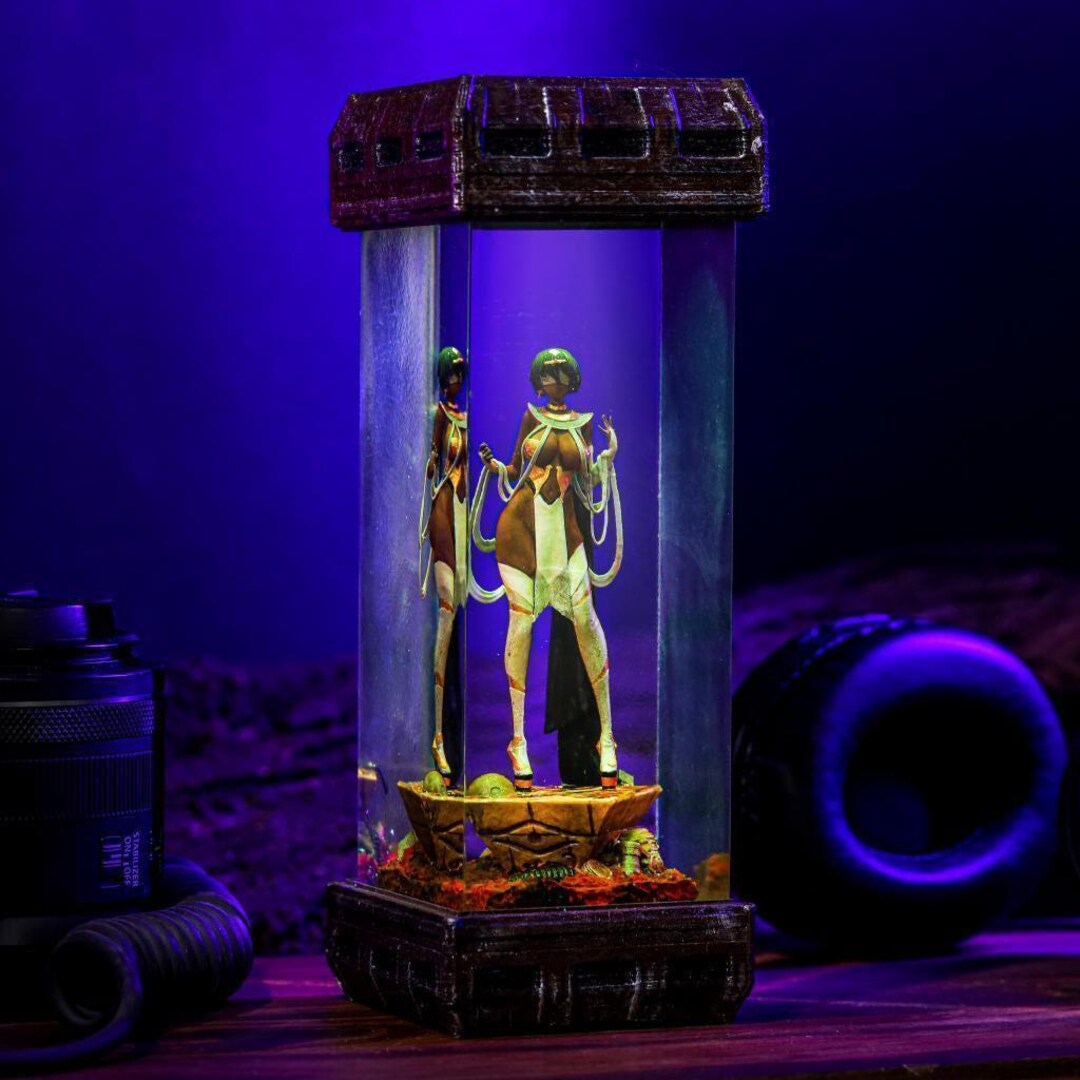 Cleopatra 2B Nier Automata Night Light, Anime Game Resin Art Lamp ...