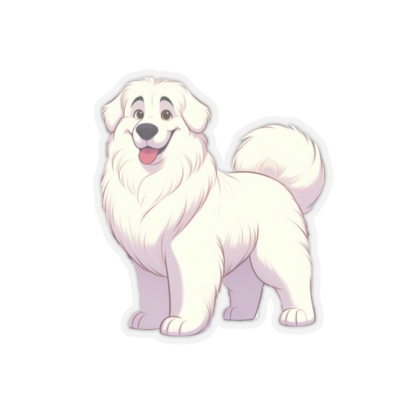 Great Pyrenees Dog Sticker #3 - Etsy