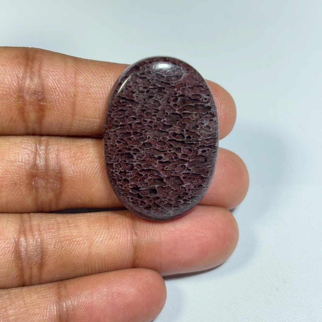 47 Ct. Natural Dinosaur Bone Jasper Gemstone Designer Loose Dinosaur ...