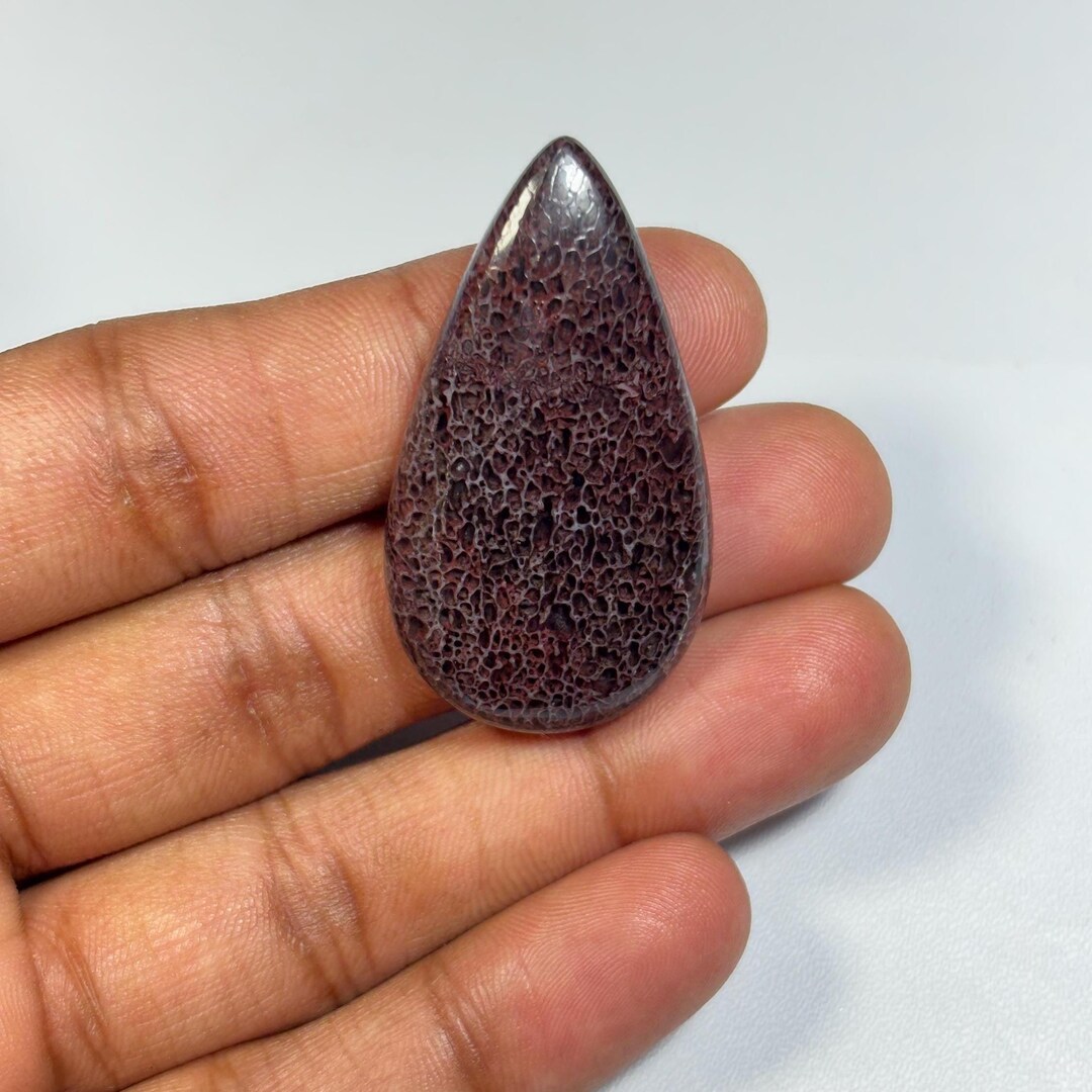 47 Ct. Natural Dinosaur Bone Jasper Gemstone Designer Loose Dinosaur ...