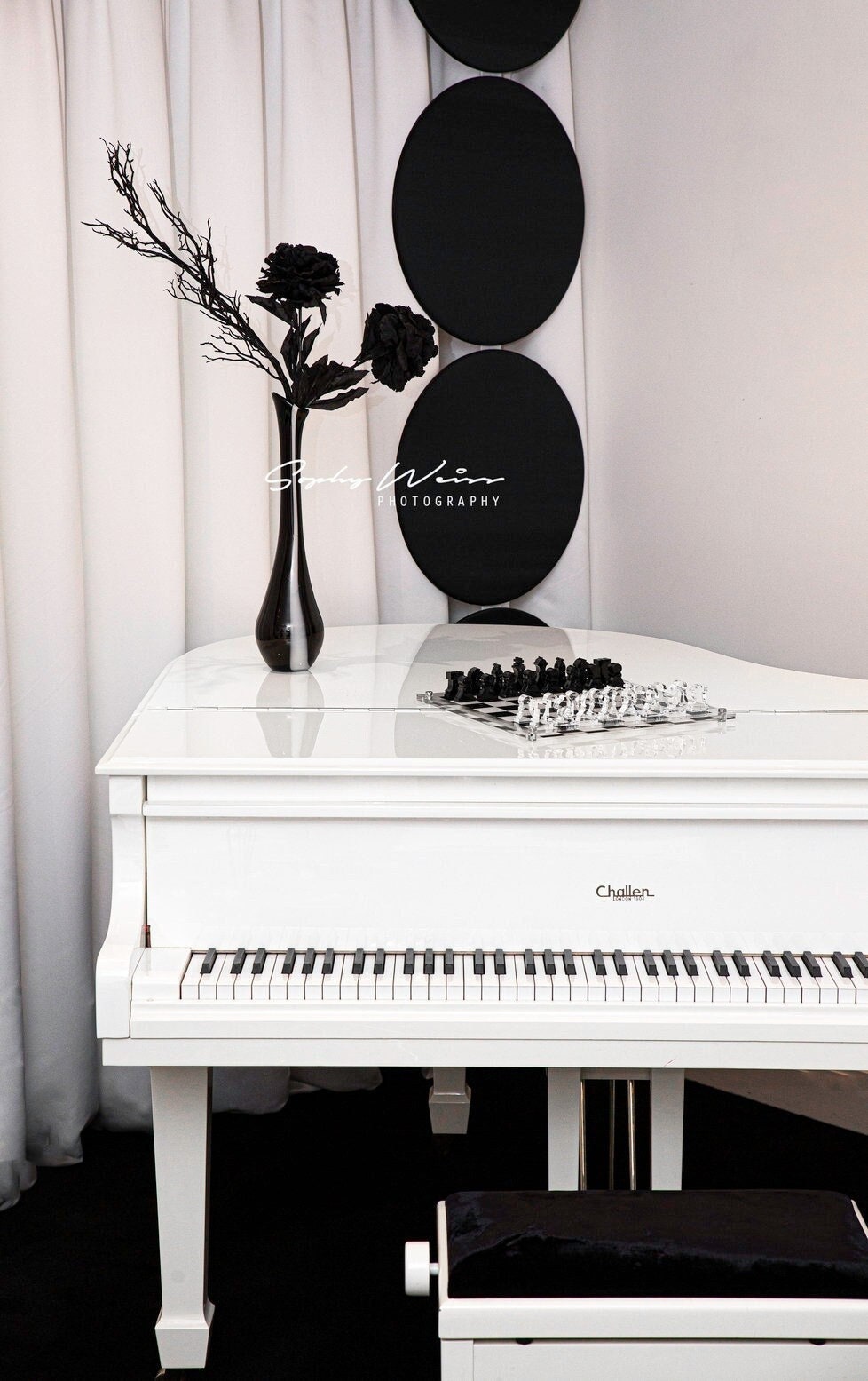 Chess - Luxury Acrylic Board Game - Ornament - Gift - Display - Board ...