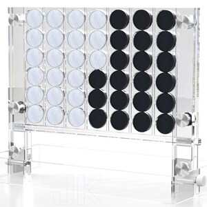 Luxury Connect Four Housewarming Gift 4 in a Row Luxury Acrylic Board ...