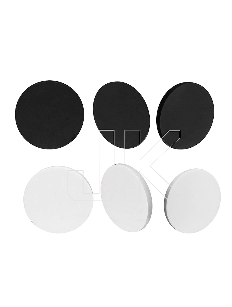 Connect - Transparent Blue and Clear Buttons - Luxury Acrylic Board ...