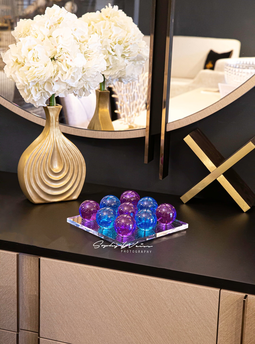 Noughts and Crosses - Housewarming Gift - Luxury - Tic Tac Toe - X and ...