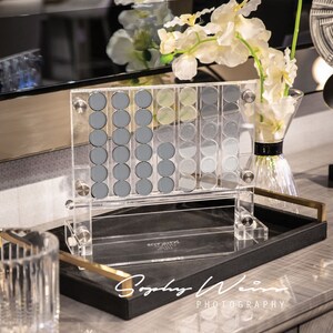 Connect Game - Housewarming Gift - Birthday Gift - Luxury Acrylic Board ...