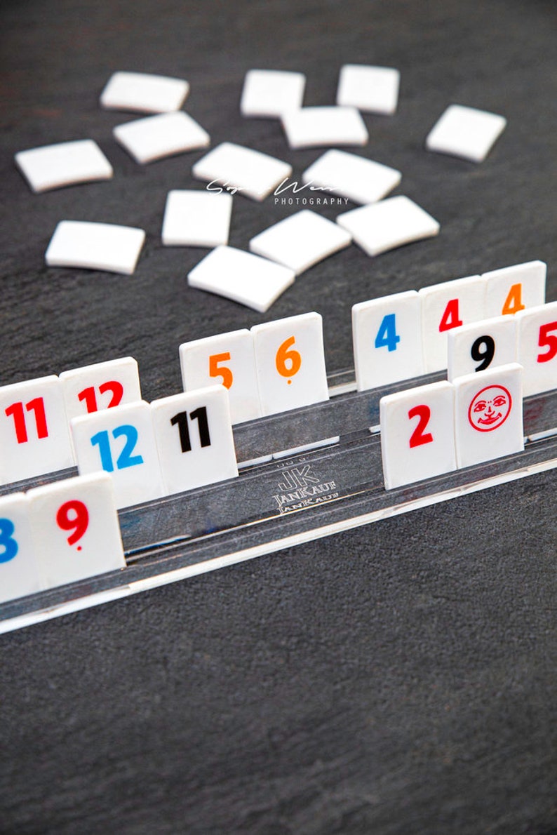 Rummikub Set Acrylic Rummikub Luxury Acrylic Board Game - Etsy