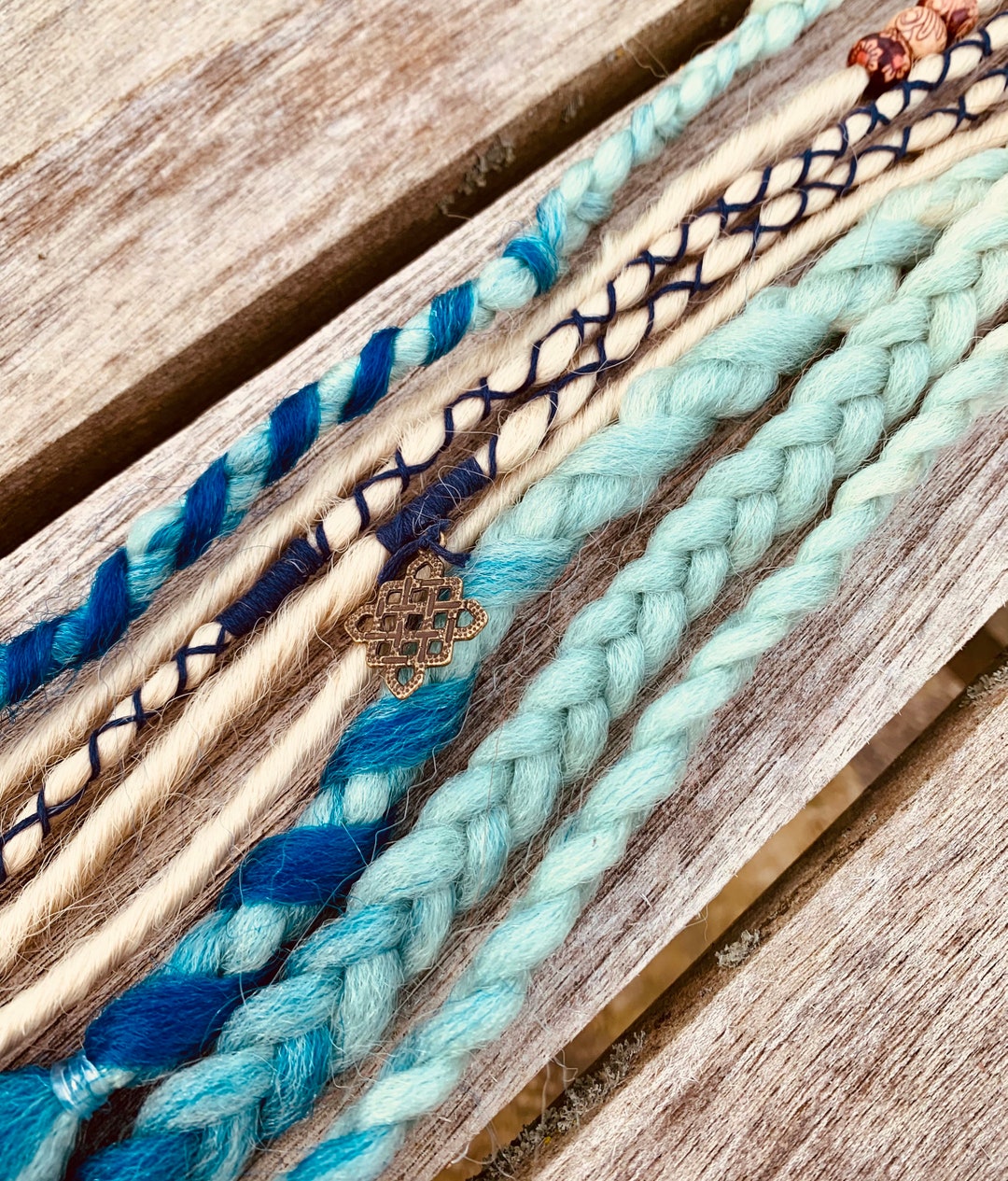 Blue Festival Dreads | Festival Dreadlocks Blue Dreadlocks Mix | Blue ...