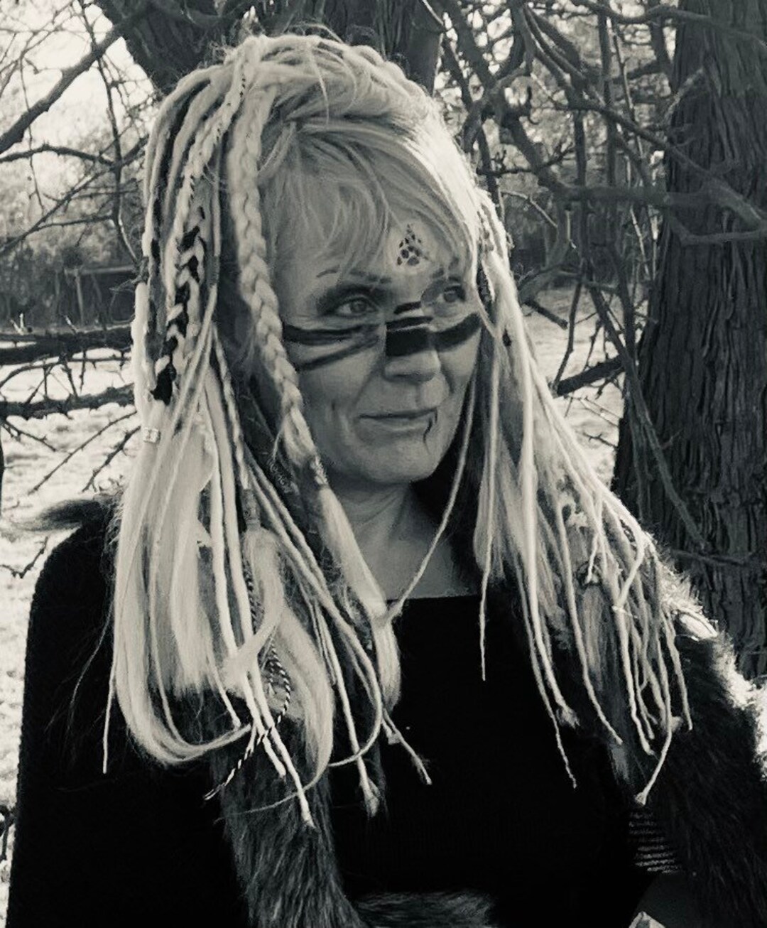 Viking Braids and Dreads,synthetic Dreads Mix/ Viking Wedding Hair ...