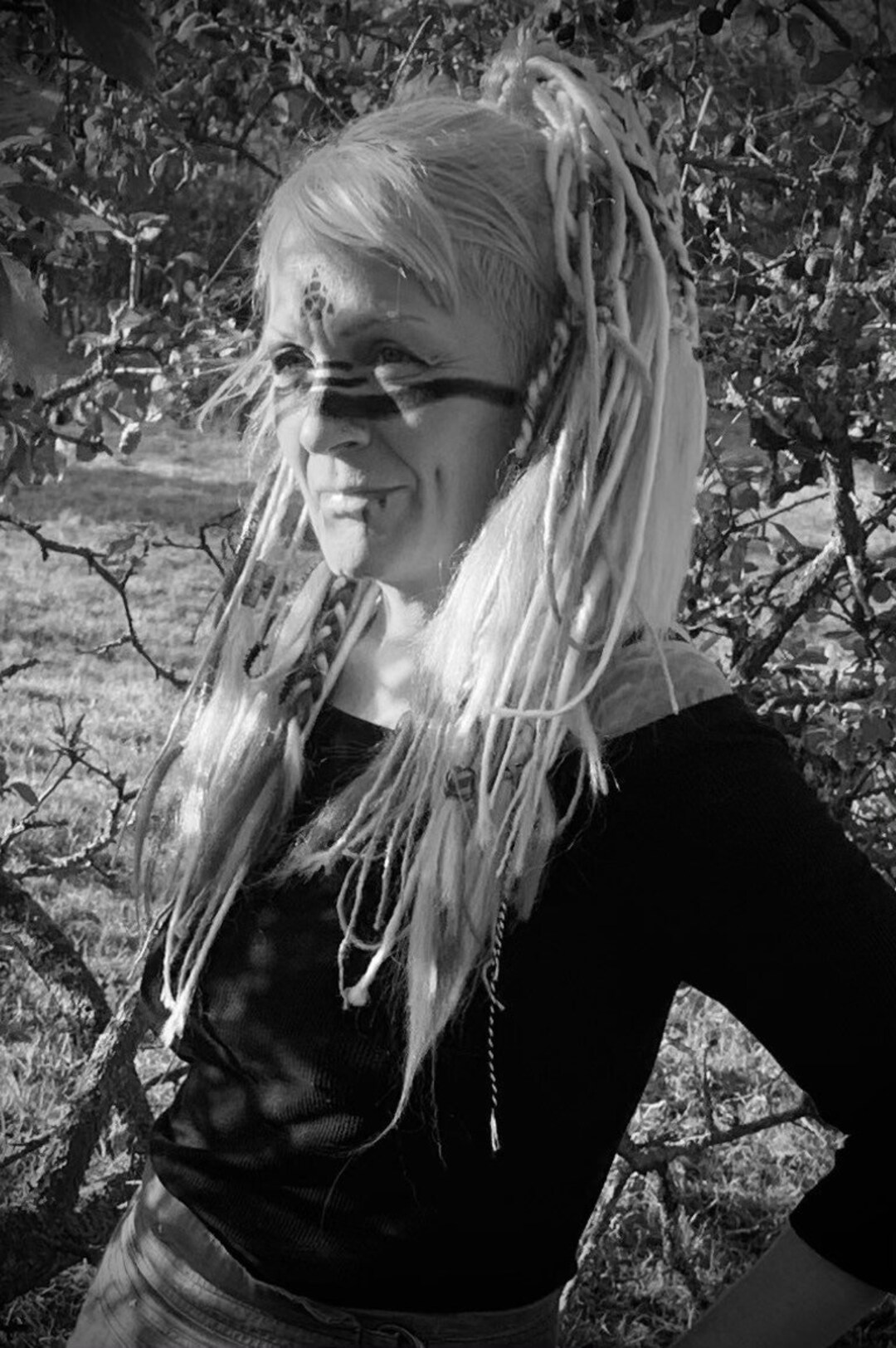 Viking Blonde Dreads | Handcrafted Blonde Dreadlocks and Braids Mix ...