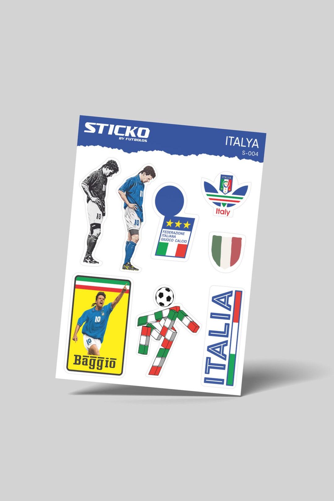 Italian Soccer Star Roberto Baggio FIFA World Cup High Quality Durable ...