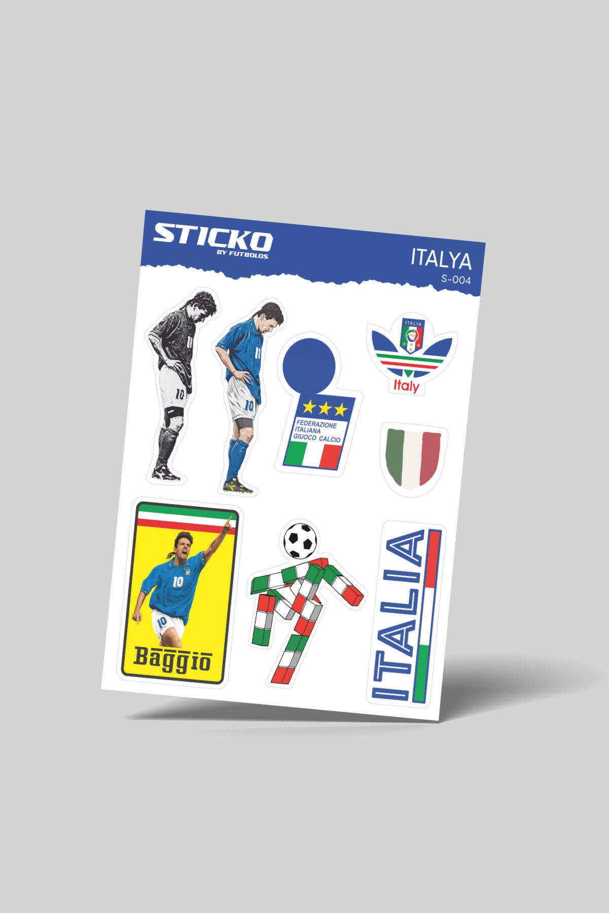 Italian Soccer Star Roberto Baggio FIFA World Cup High Quality Durable ...