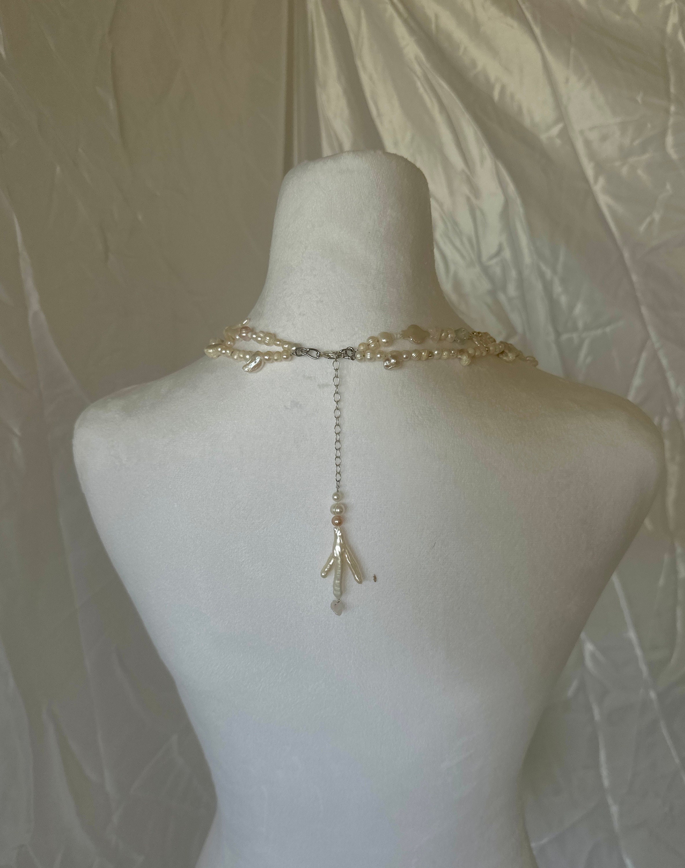 Baroque Pearl 925 Sterling Silver Belly Body Chain - Etsy