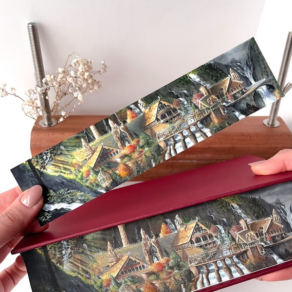 Lord of the Ring Fore Edge Painting - Etsy