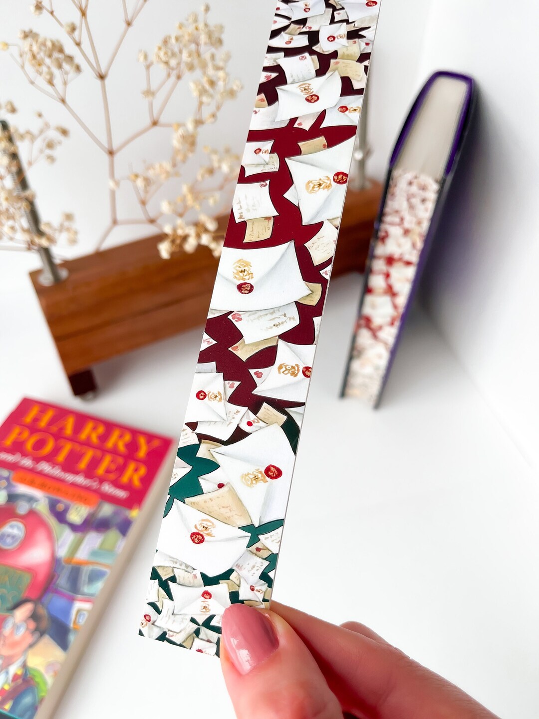 Wizarding Letters Bookmark Harry Potter Inspired Bookmark Made From the ...