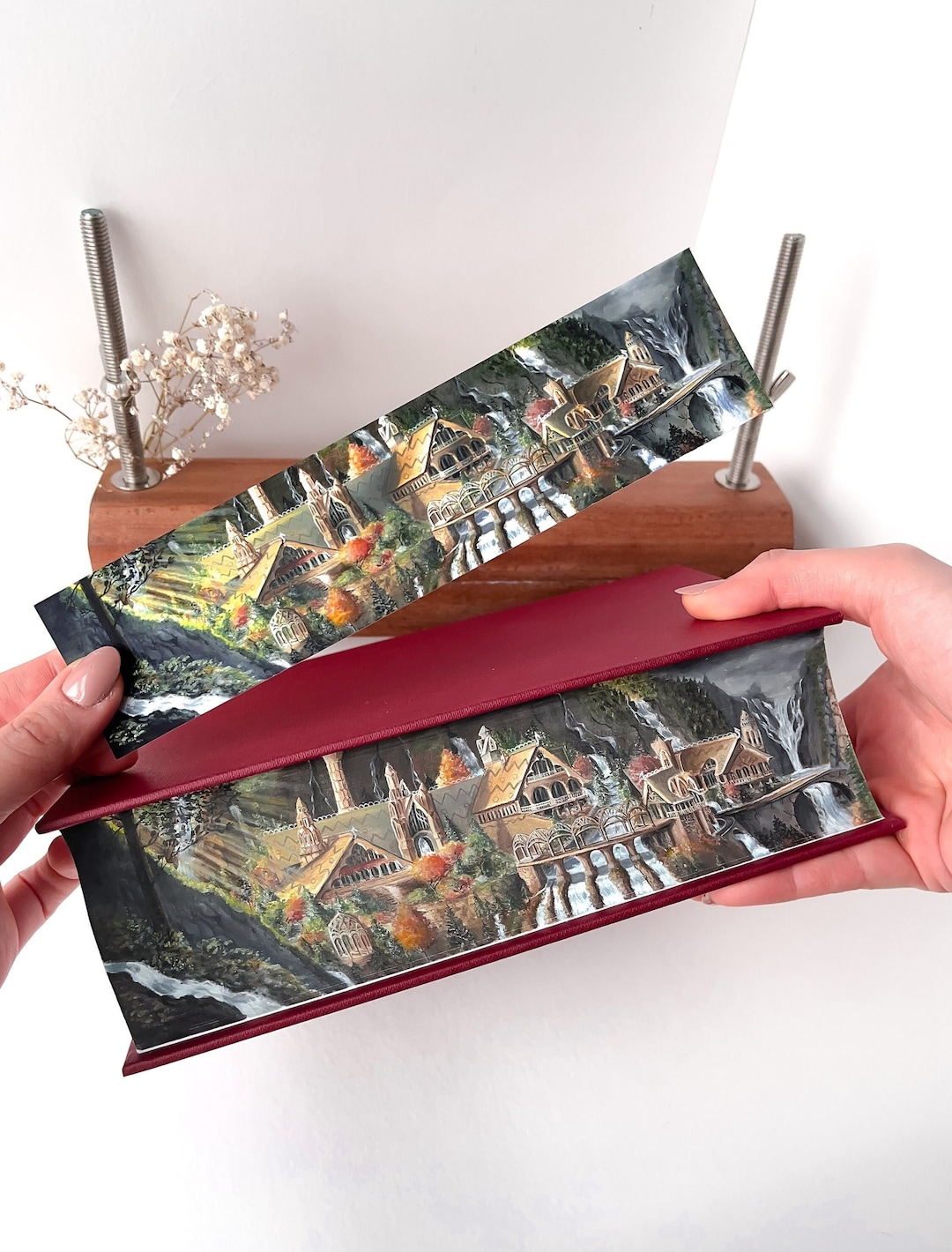 Lord of the Rings Bookmark - Rivendell | Made From the Original Fore ...