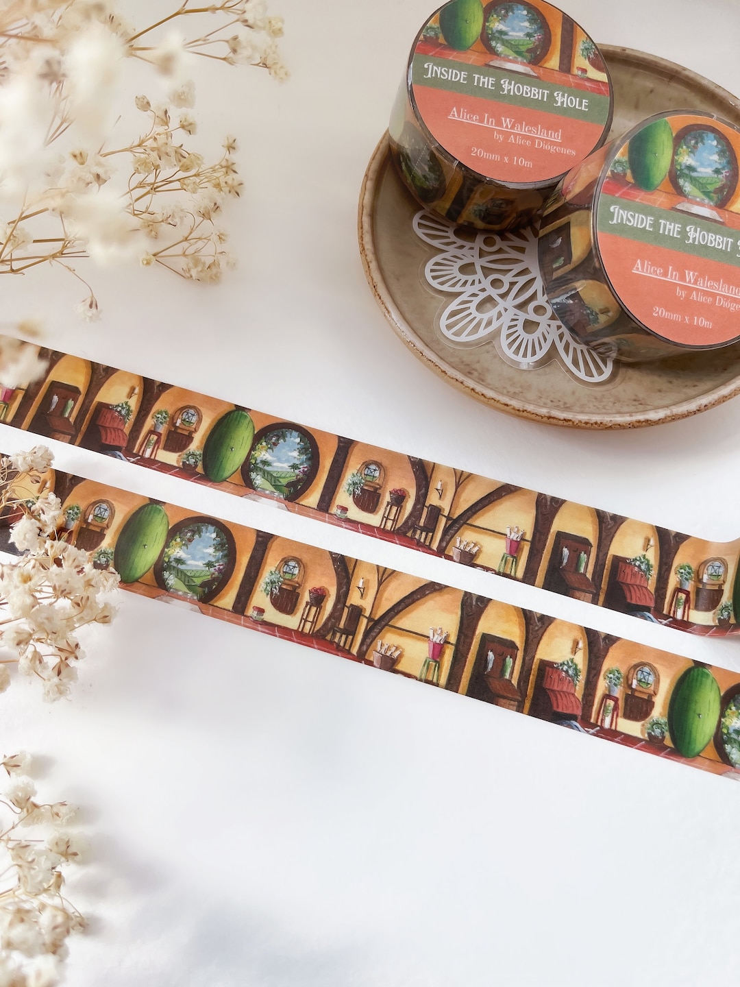 The Hobbit Washi Tape - Inside the Hobbit Hole | Masking Tape ...