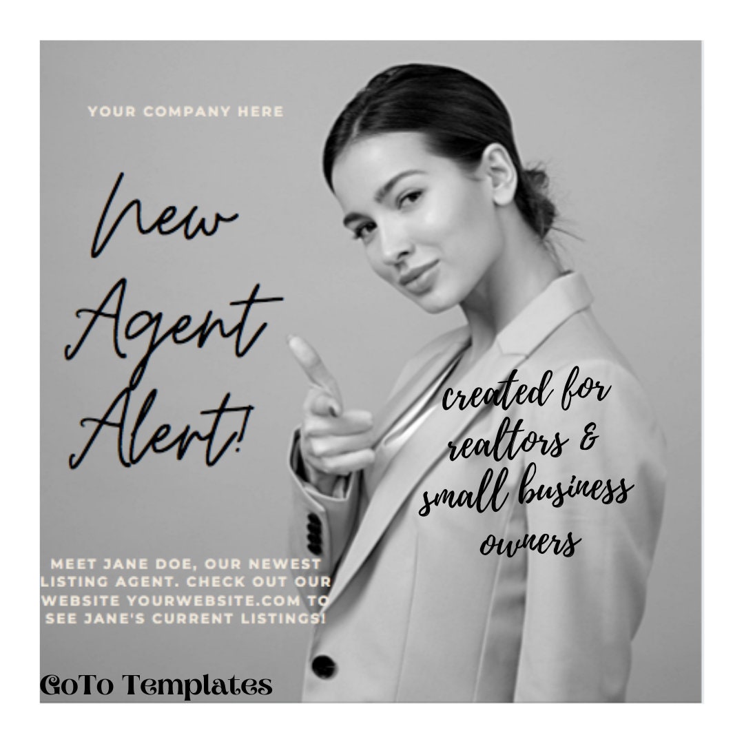 New Employee Introduction- Social Media Post Templates- 15 Count! - Etsy