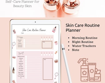 Beauty Planner Skin Care Routine Beauty Journal Beauty Organiser Beauty ...