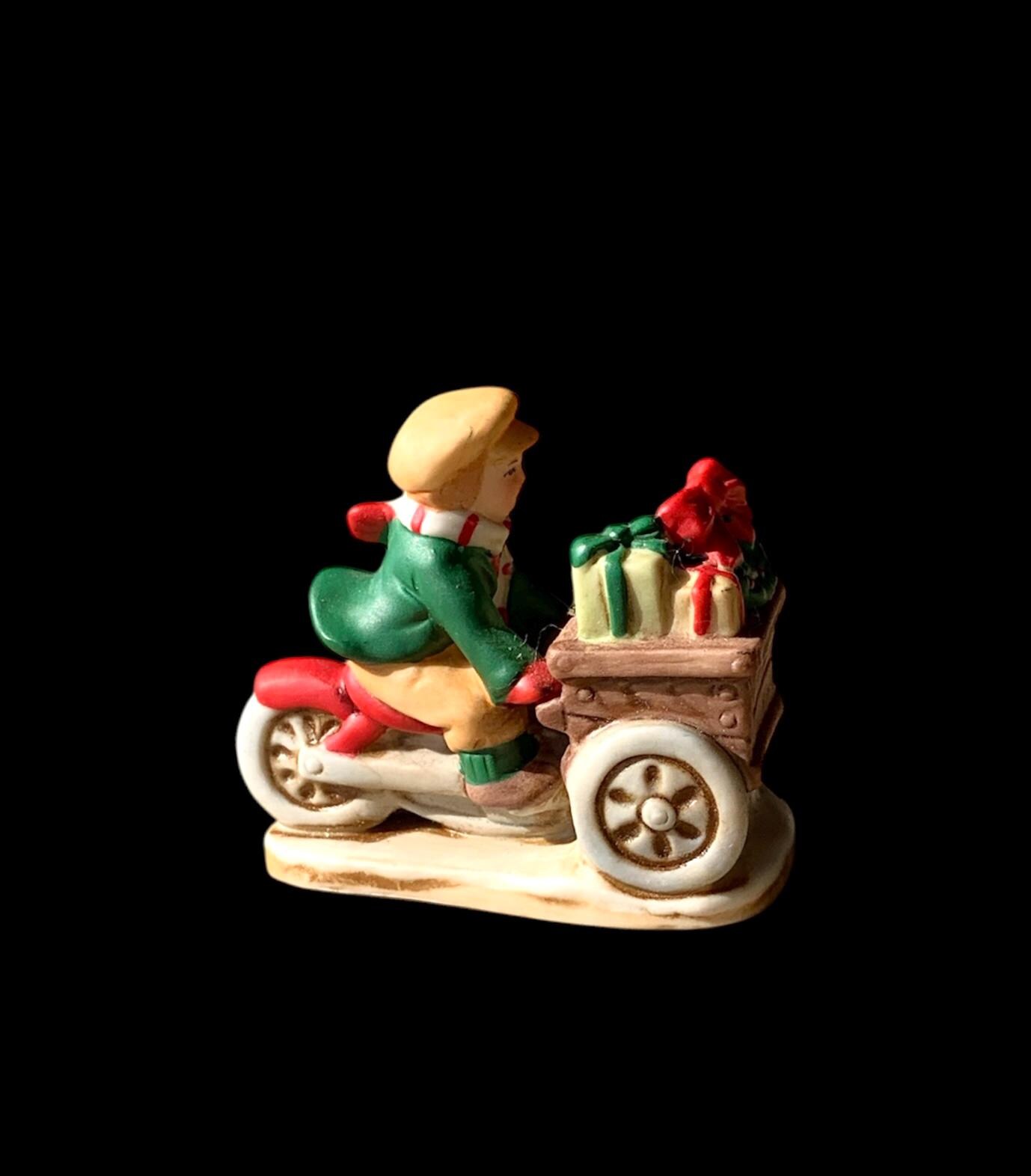 Lefton Christmas Figures Colonial Village Ceramic Holiday Decor ...