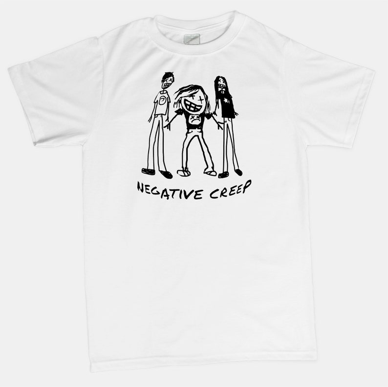 Negative Creep – Kurt Cobain Inspired T Shirt, Gifts for Music Lovers ...